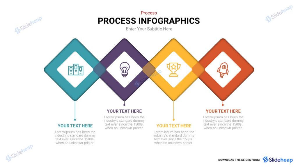 Infographic Process Template For PowerPoint | Slideheap