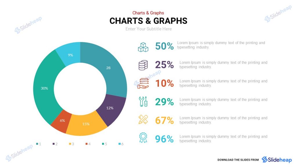 Chart templates for PowerPoint and Google Slides | Slideheap