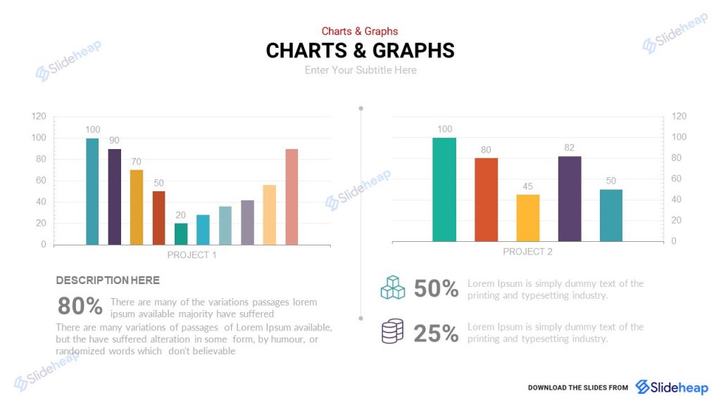 Chart templates for PowerPoint and Google Slides | Slideheap