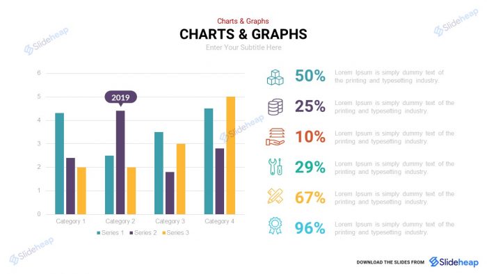 Chart templates for PowerPoint and Google Slides | Slideheap