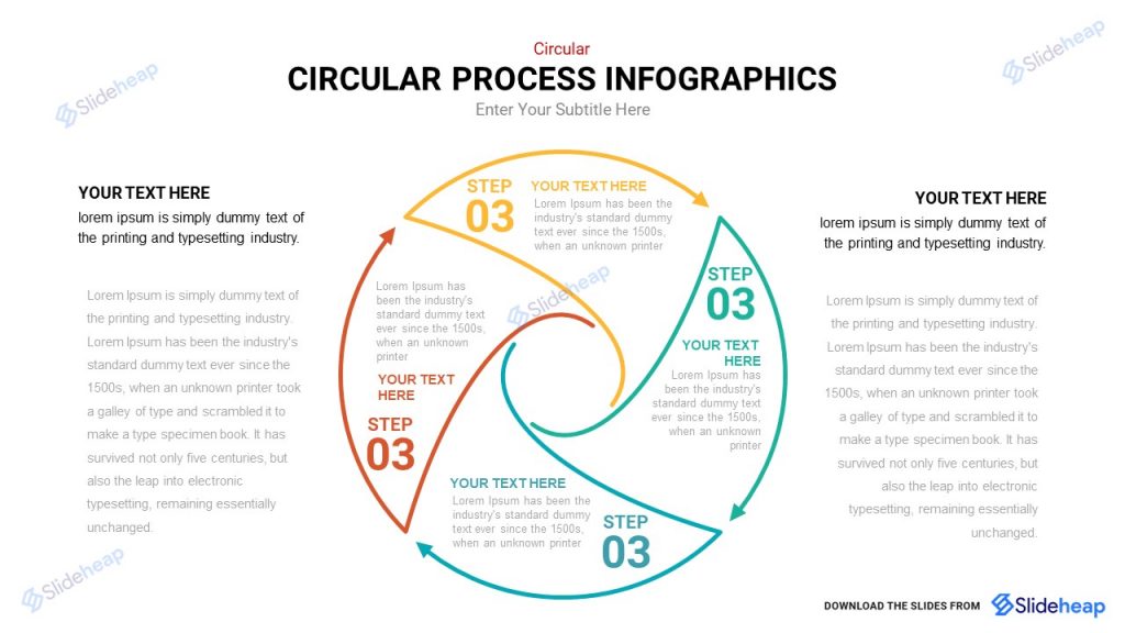 Circle diagram template for Google Slides and PowerPoint | Slideheap