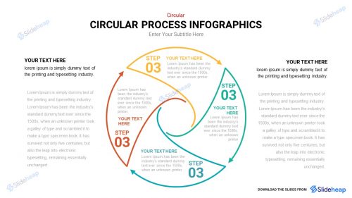 Circle diagram template for Google Slides and PowerPoint | Slideheap