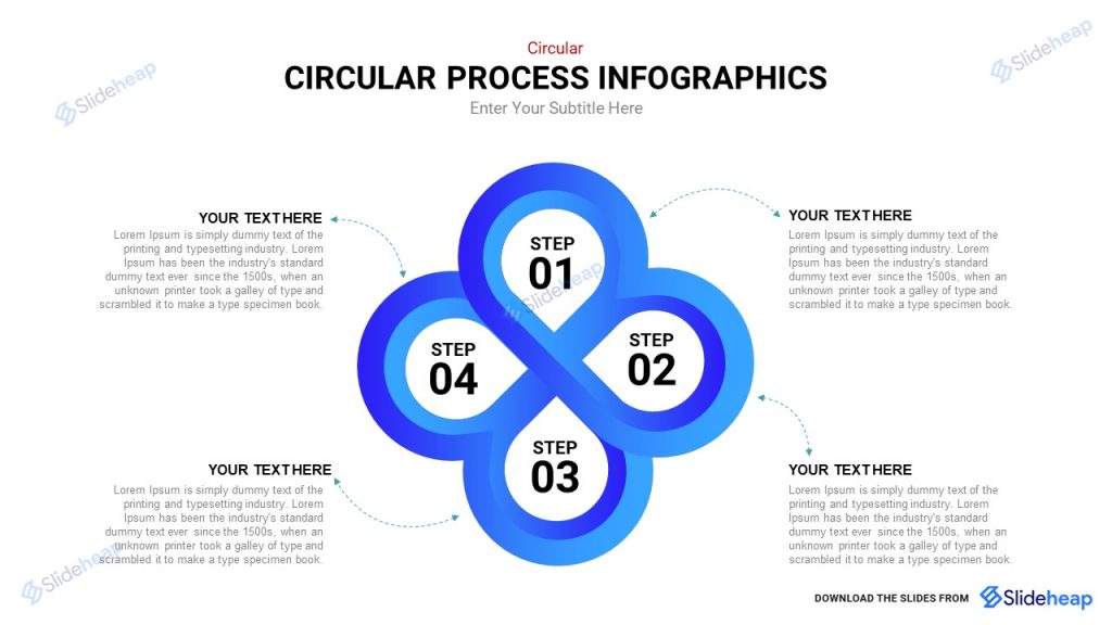 Circle diagram template for Google Slides and PowerPoint | Slideheap