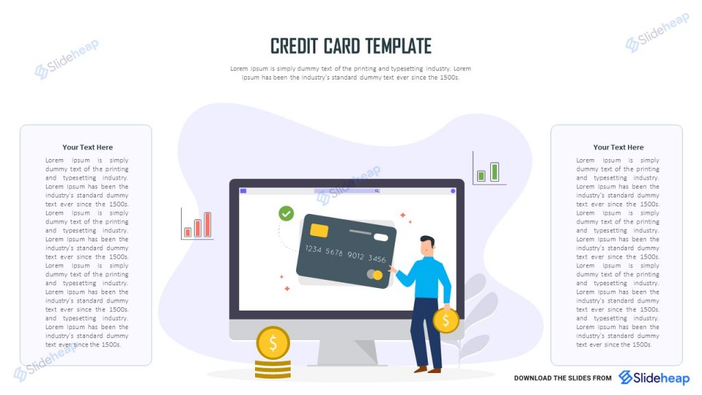 Credit Card Presentation Template - SlideHeap