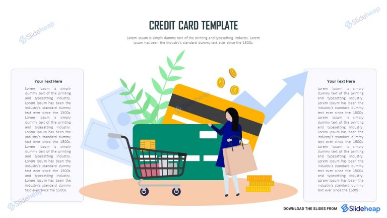 Credit Card Presentation Template - SlideHeap