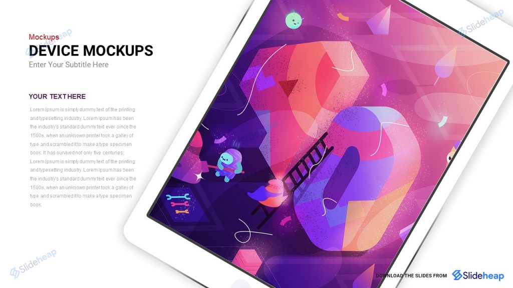Device Mockup for Google Slides and PowerPoint | Slideheap