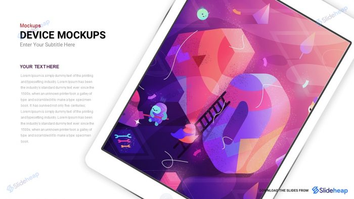 Device Mockup for Google Slides and PowerPoint | Slideheap