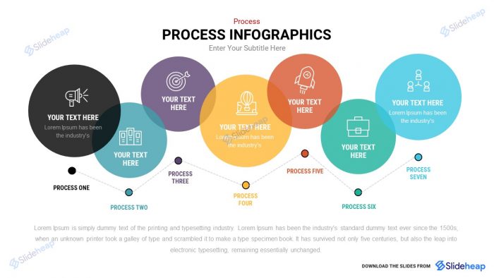 Infographic Process Template For PowerPoint | Slideheap