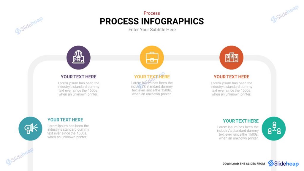 Infographic Process Template For PowerPoint | Slideheap