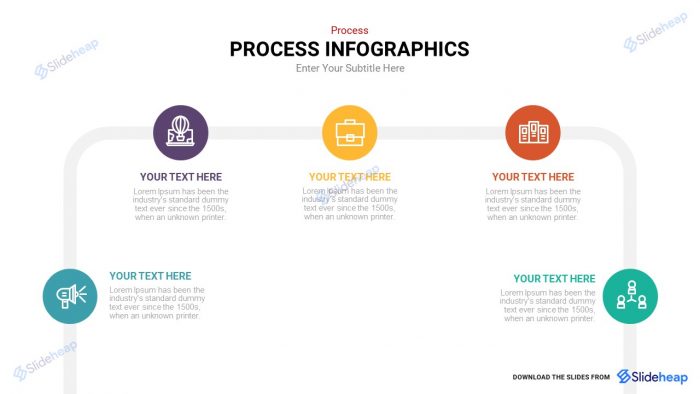 Infographic Process Template For PowerPoint | Slideheap