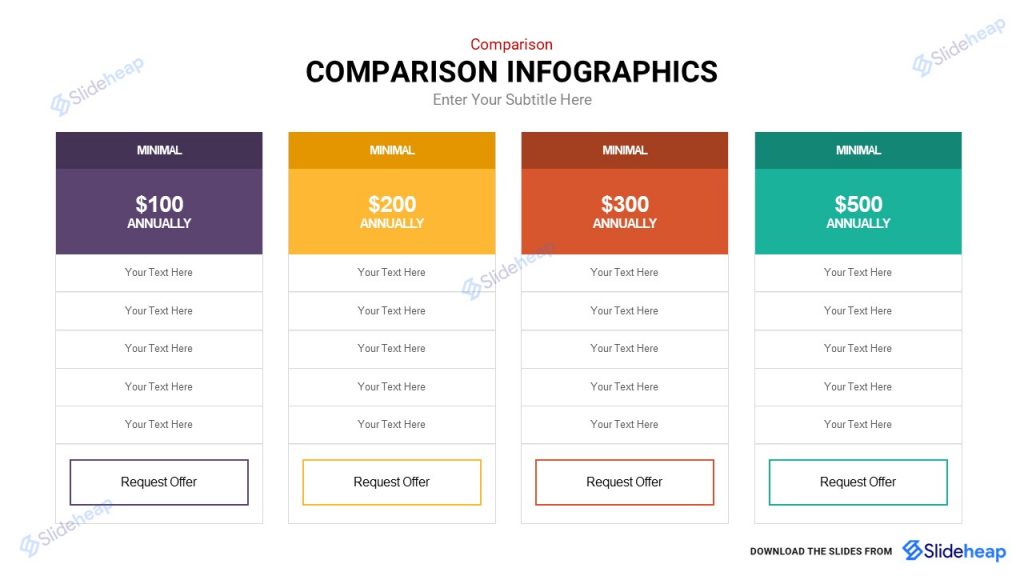 Product Comparison Template For PowerPoint | Slideheap