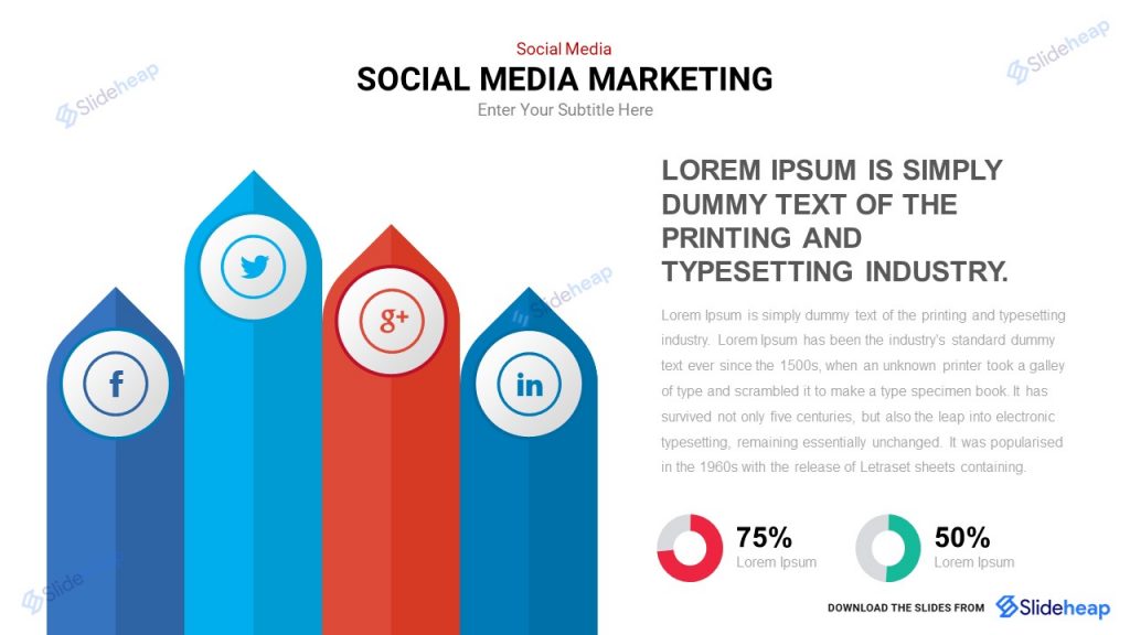 Social Media Powerpoint Template For Download | SlideHeap