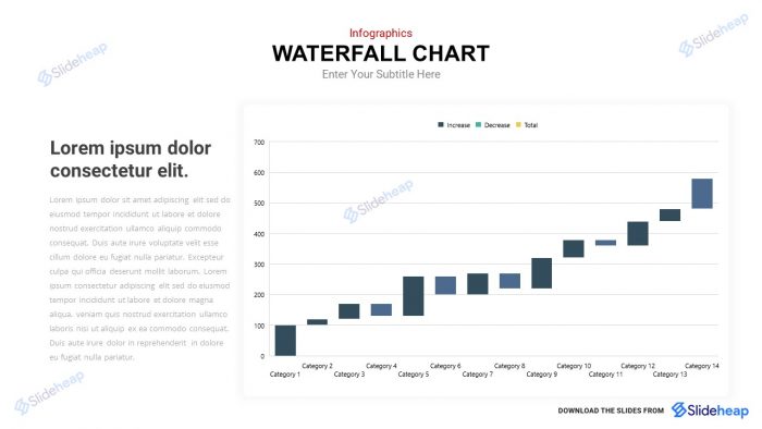 Waterfall Chart Template - SlideHeap
