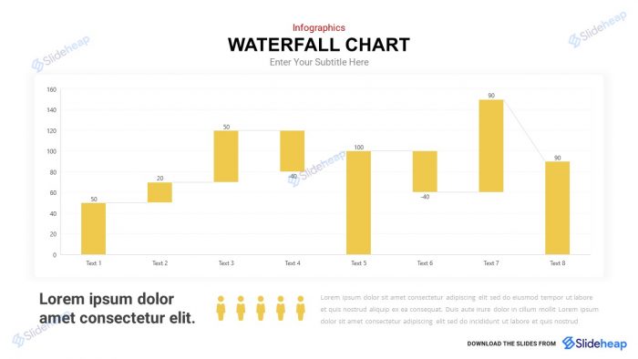 Waterfall Chart Template - SlideHeap