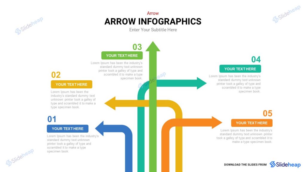 Arrow Template for Google Slides and PowerPoint | SlideHeap