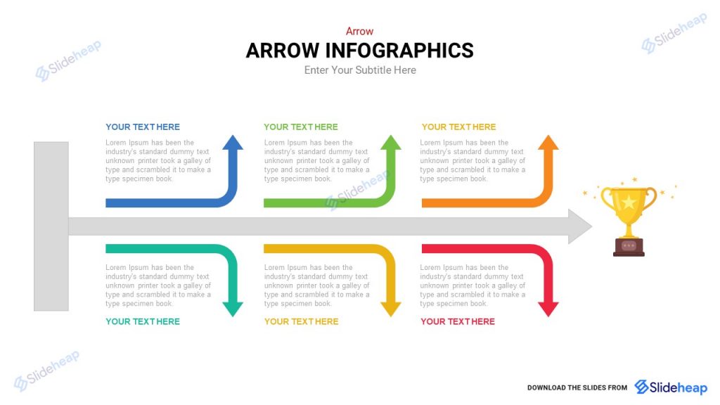 Arrow Template for Google Slides and PowerPoint | SlideHeap
