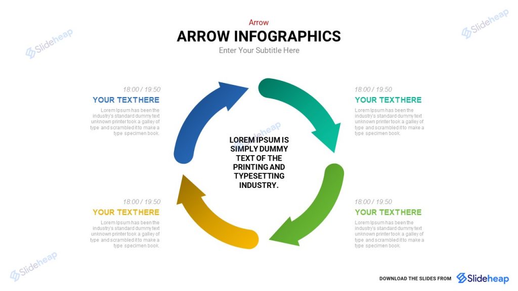 Arrow Template for Google Slides and PowerPoint | SlideHeap