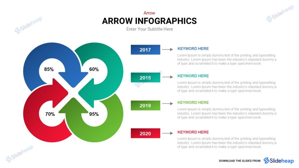 Arrow Template for Google Slides and PowerPoint | SlideHeap