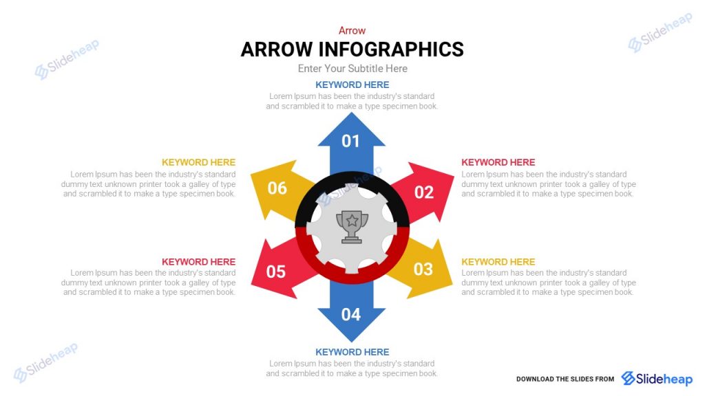 Arrow Template for Google Slides and PowerPoint | SlideHeap