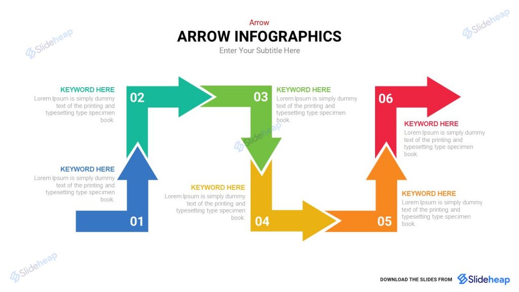 Arrow Template for Google Slides and PowerPoint | SlideHeap