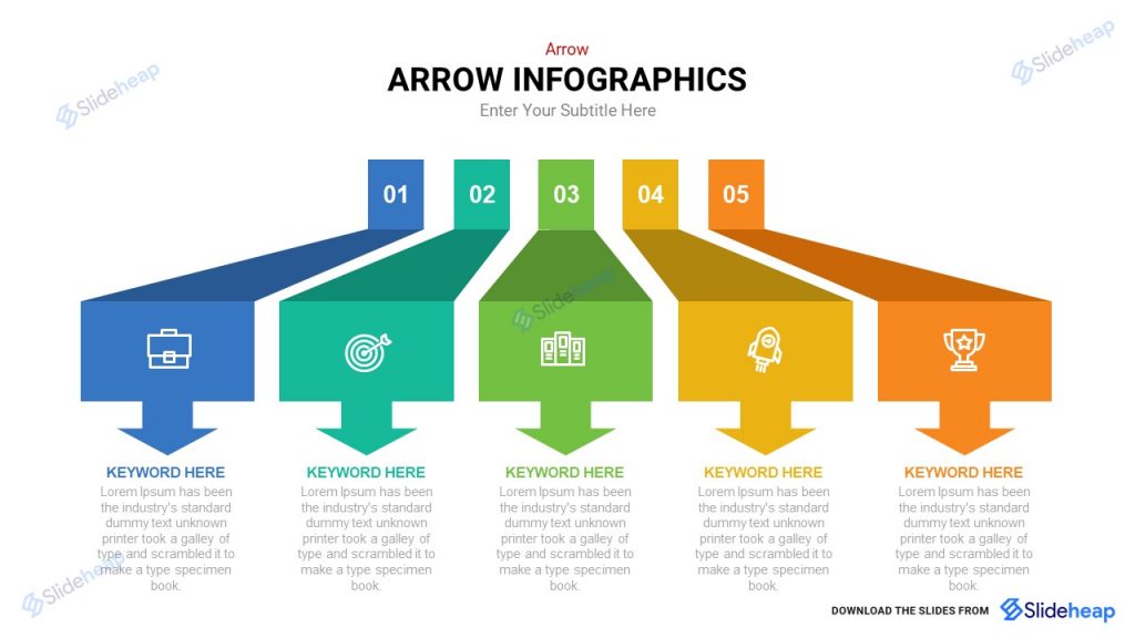 Arrow Template for Google Slides and PowerPoint | SlideHeap