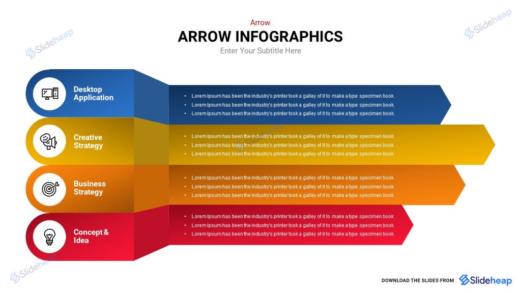 Arrow Template for Google Slides and PowerPoint | SlideHeap