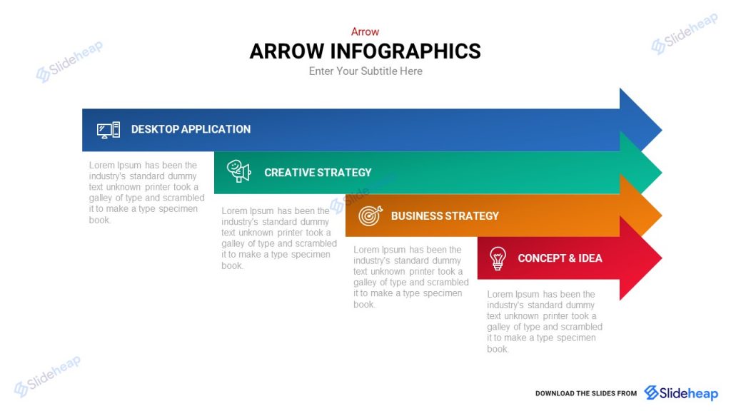 Arrow Template for Google Slides and PowerPoint | SlideHeap