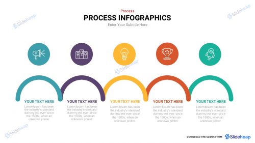 Infographic Process Template For PowerPoint | Slideheap