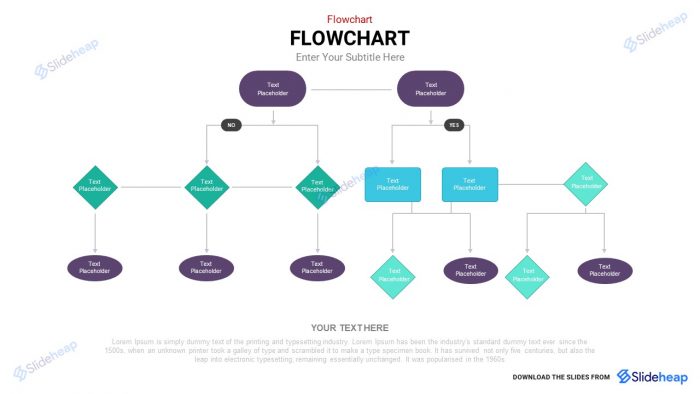 Flowchart Template For PowerPoint | Slideheap