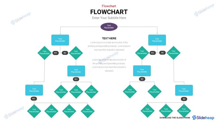 Flowchart Template For PowerPoint | Slideheap
