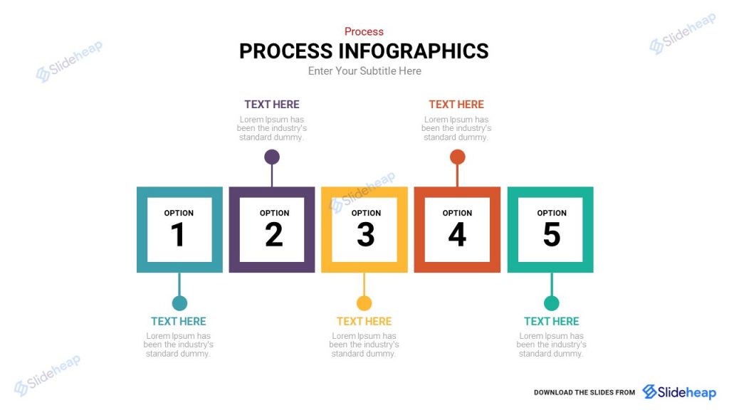 Infographic Process Template For PowerPoint | Slideheap