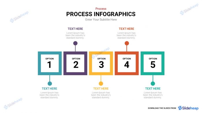 Infographic Process Template For PowerPoint | Slideheap
