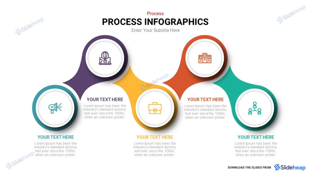 Infographic Process Template For PowerPoint | Slideheap