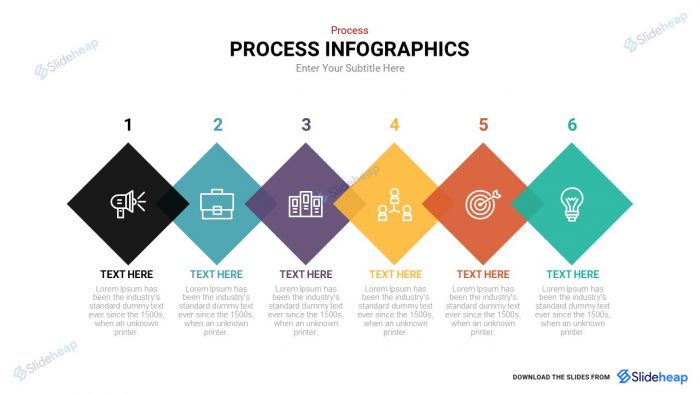 Infographic Process Template For PowerPoint | Slideheap
