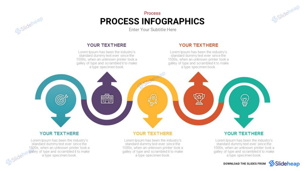 Infographic Process Template For PowerPoint | Slideheap