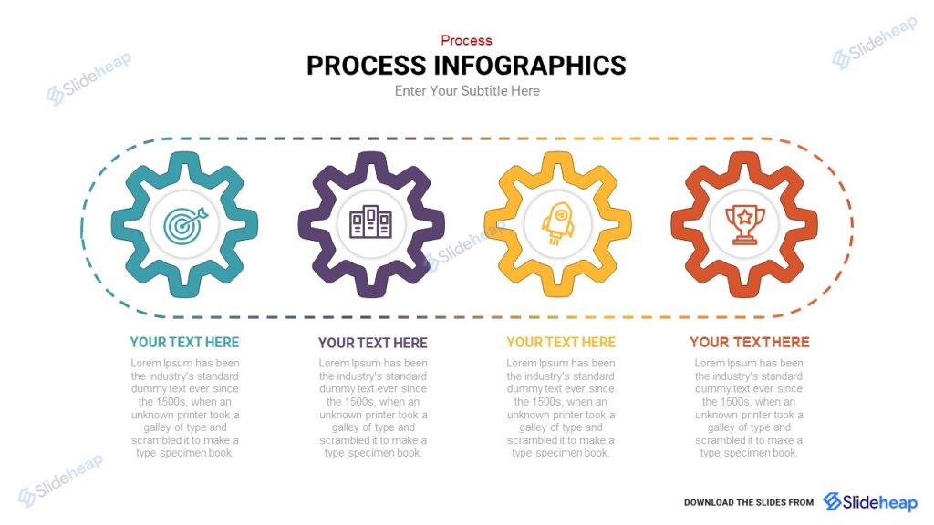 Infographic Process Template For PowerPoint | Slideheap