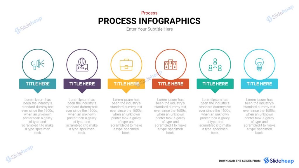 Infographic Process Template For PowerPoint | Slideheap